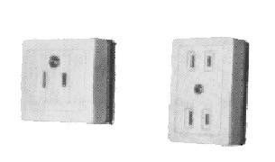 RECEPTACLE CABIN SURFACE SINGLE - IMPA 792976