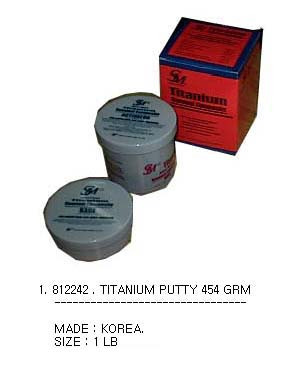 PUTTY TITAMIUM DEVCON 2LBS - IMPA 812242