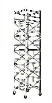 SCAFFOLD PIPE PREFABRICATED STEEL 6 STEPS - IMPA 232105