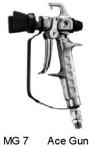 GUN AIRLESS SPRAY ACE GUN ASAHI SUNAC MG7 II - IMPA 270321