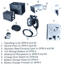 ALDIS DAYLIGHT SIGNALLING LAMP SPM-9A COMPLETE 24V 60W - IMPA 330641