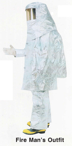 GLOVES GAUNTLET ALUMINIZED RAYON UK DOT/USCG APPROVED - IMPA 330915