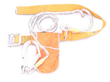 LIFELINE FOR SAFETY BELT 10MM DIA X 1500MM WITH HOOK - IMPA 331102