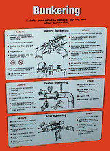 POSTER BUNKERING 480X330MM - IMPA 331522