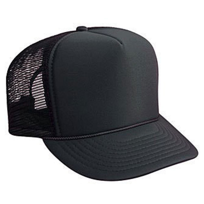Trucker Cap Black Mesh 1455
