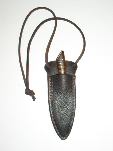 NS-2006 Neck sheath - The Leatherman Traditional Leather Goods Inc Store