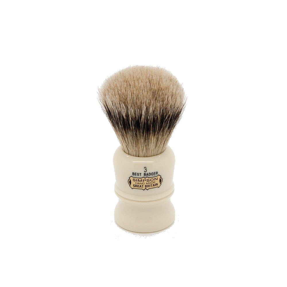 Simpsons Duke 3 Best Badger Shaving Brush - Mens Room Barber Shop Store