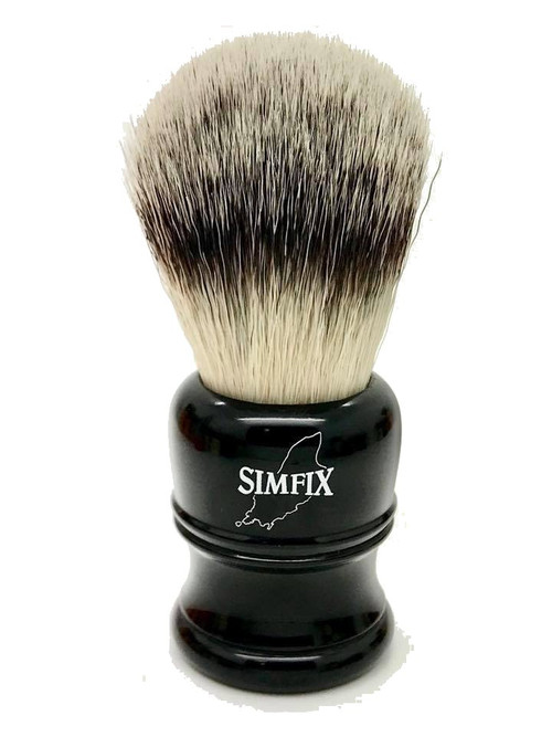 Simfix SF1 Synthetic Bristle Shaving Brush - Mens Room Barber Shop Store