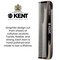 Kent Graphite Pocket Comb for Fine/Thin Hair - FOTG - Mens Room Barber ...