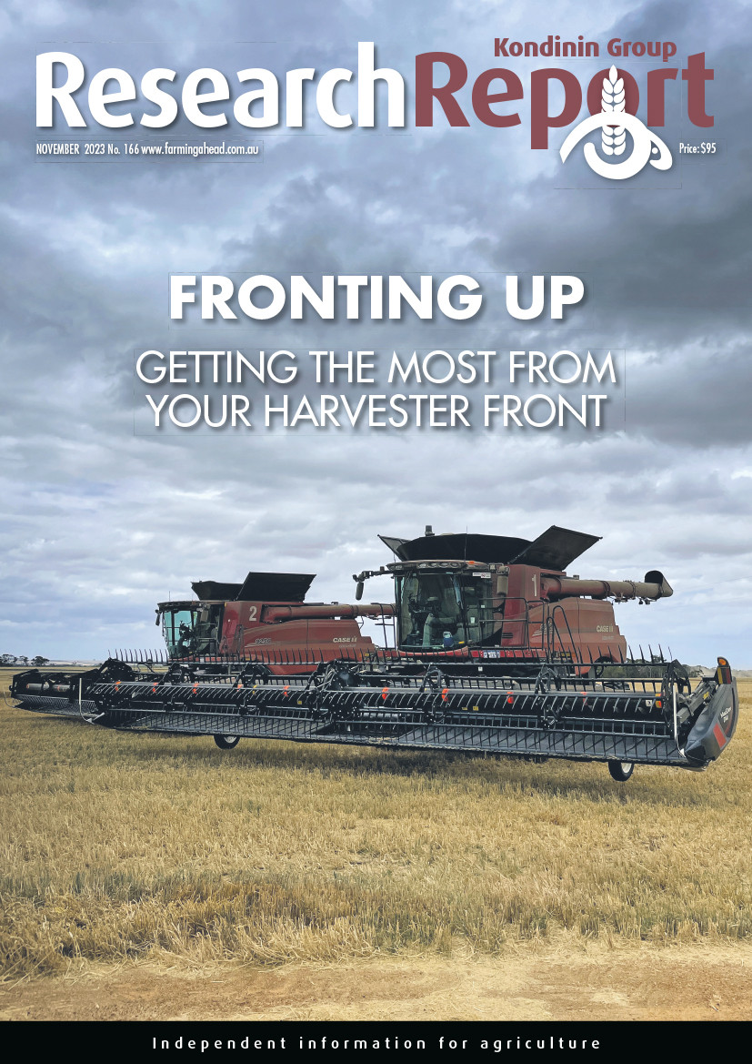 Research Report 166: Fronting Up - Kondinin Group Bookstore