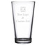 Personalized Pint Glass Custom Engraved Text & Logo - Northwest Gifts