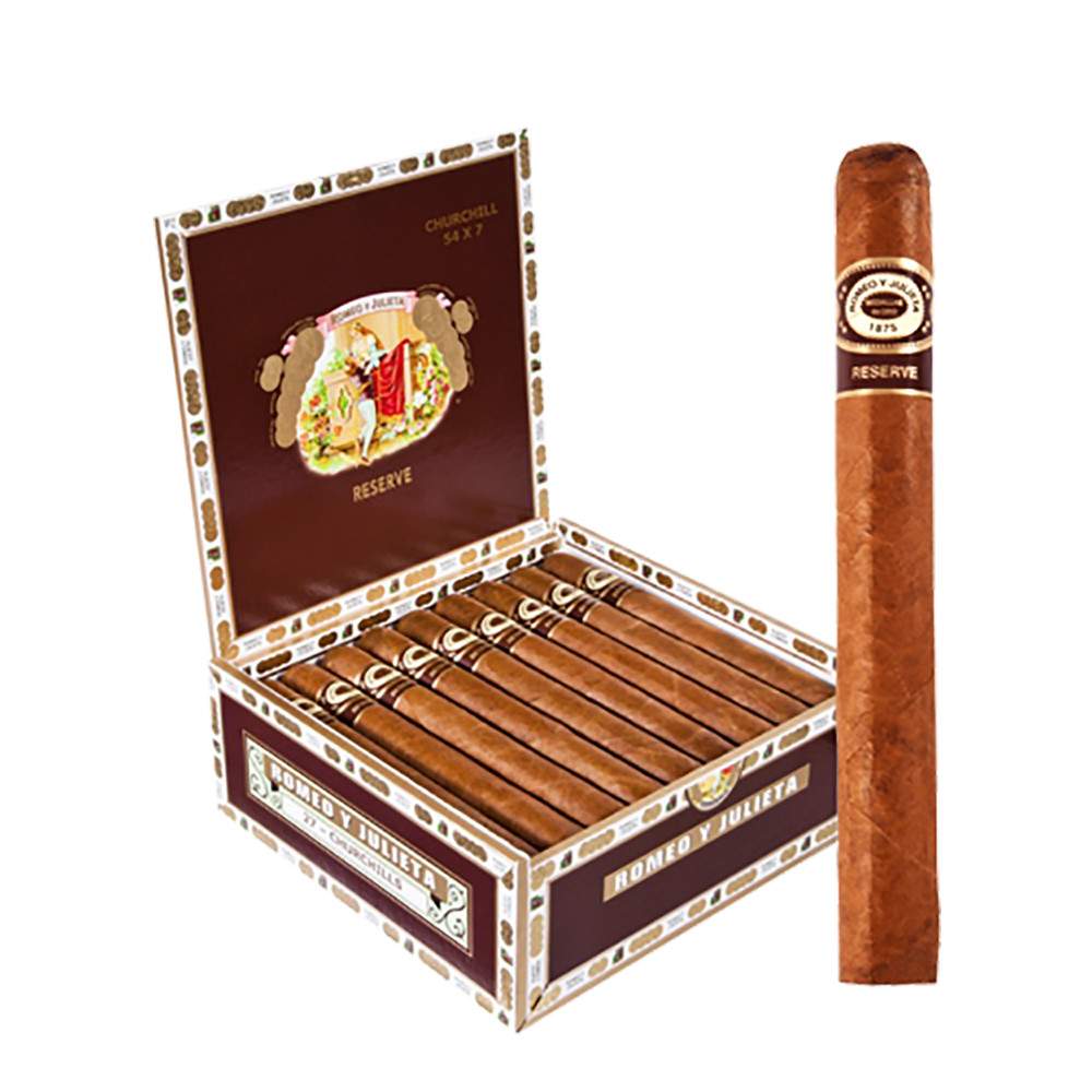 Romeo Y Julieta Reserva Robusto Cigars - Box of 27