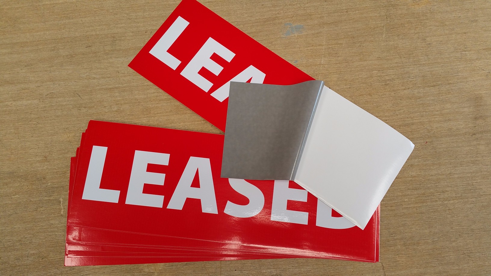 Sold Stickers | Real Estate Flags and Banners