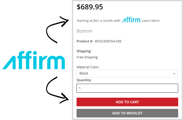 Pay Later with Affirm | Raney's