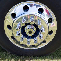 Semi Truck Chrome Hub Caps - Raney's Truck Parts