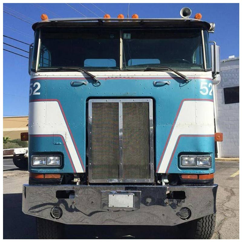 Peterbilt 362 Chrome Tapered Bumper By Valley Chrome - Raney's Truck Parts