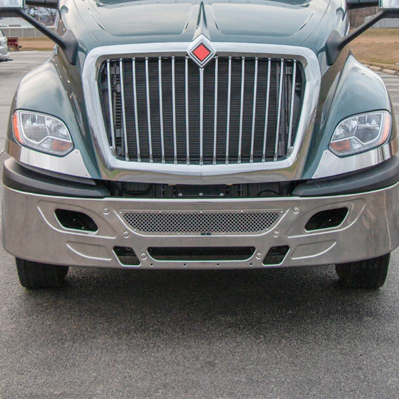 International LT Punched Bumper Screen By RoadWorks - Raney's Truck Parts