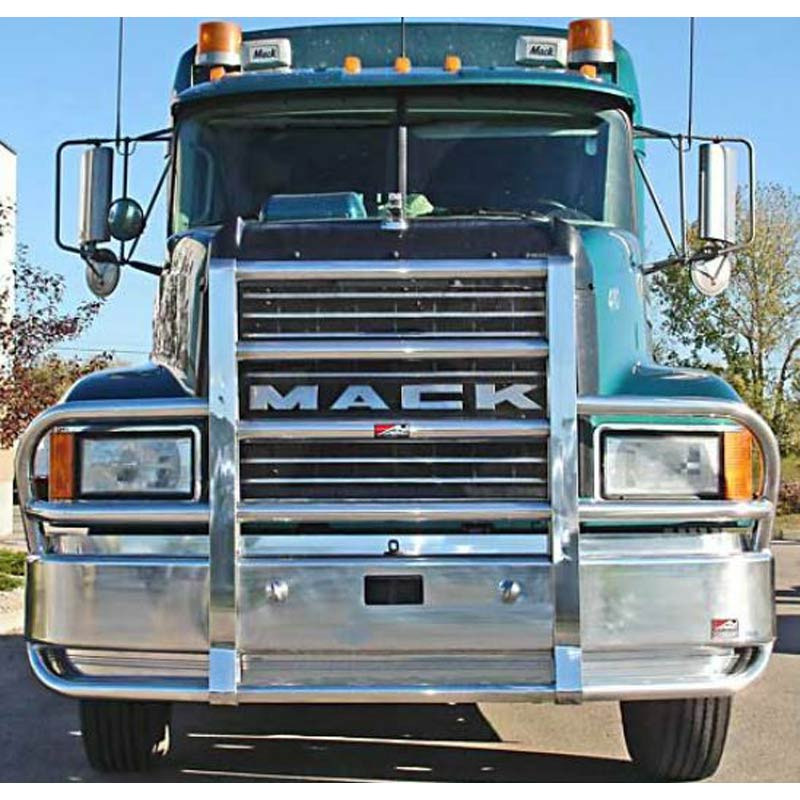 Mack CH Set Back Axle Ali Arc Curved Front Bumper Grill Guard - Raney's ...