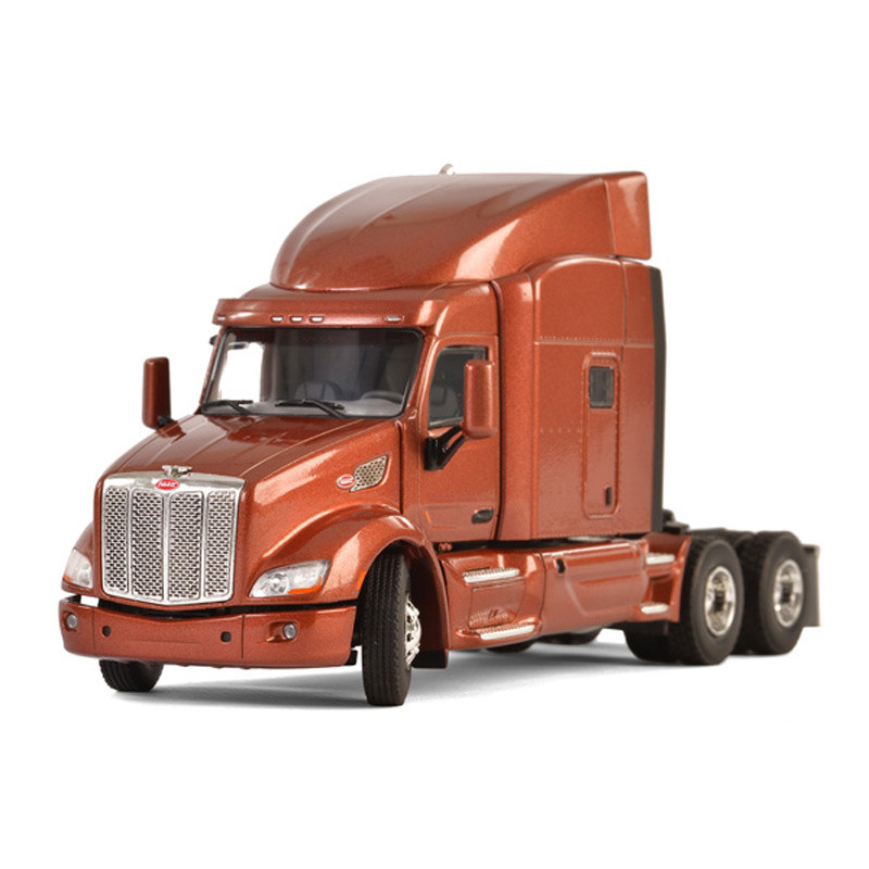Peterbilt 579 With Sleeper In Metallic Brown Replica 1/50 Scale - Raney ...