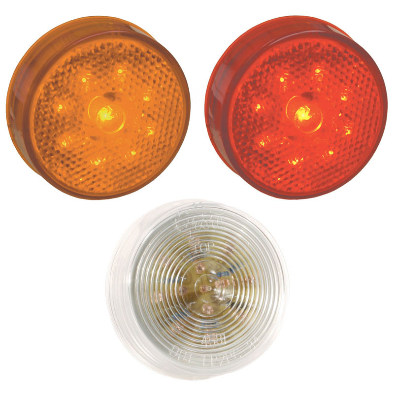 Grote 2 1/2" Round LED Clearance Marker Light - Raney's Truck Parts