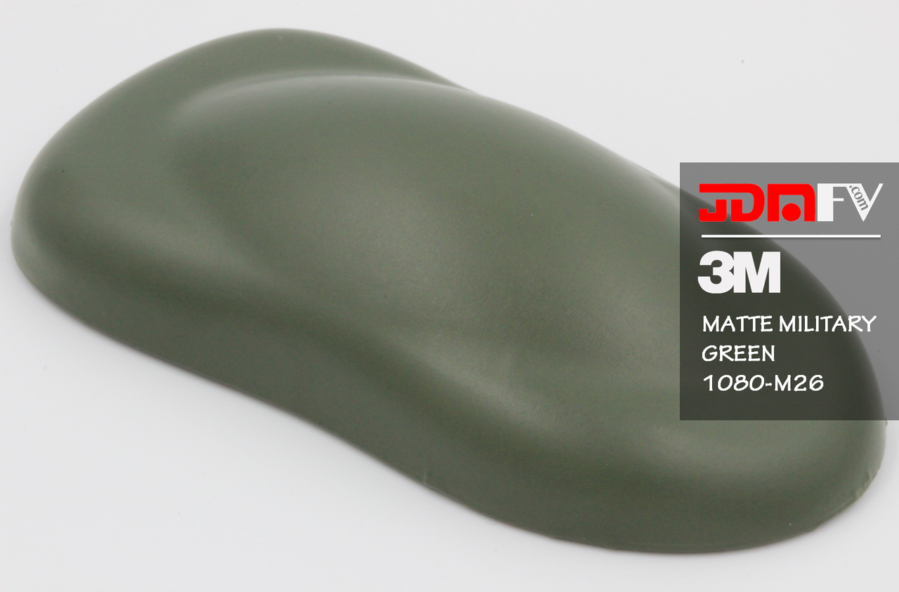 3m Military Matte Green Vehicle Wrap Vinyl - Universal Kit