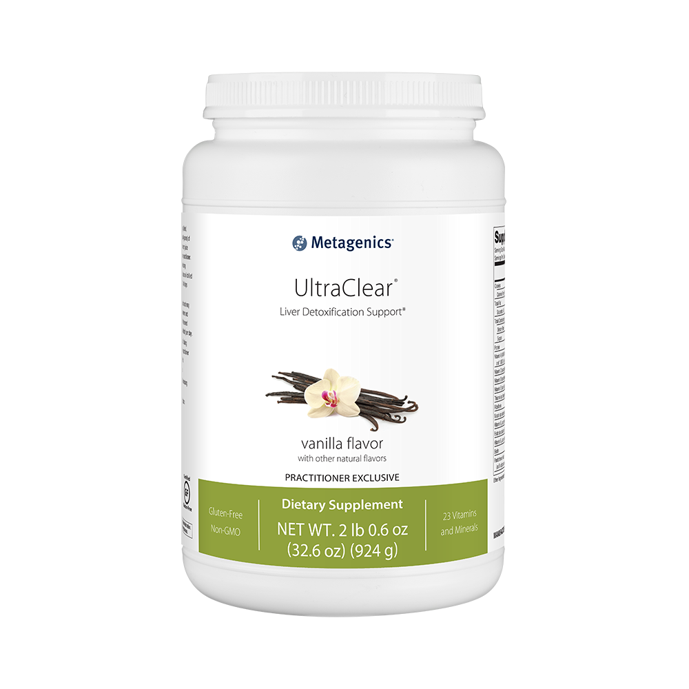 Metagenics UltraClear Powder - Natural Vanilla Flavor - 21 Servings ...
