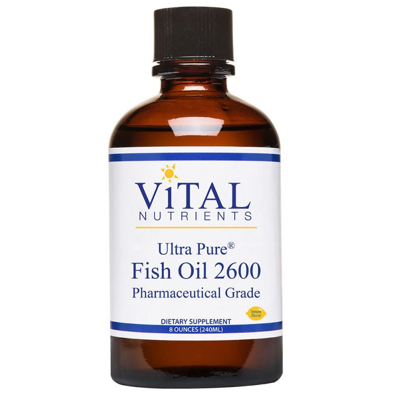 Vital Nutrients Ultra Pure Fish Oil 2600 - 8oz/240ml