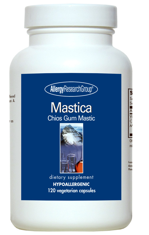 Allergy Research Group Mastica Chios Gum Mastic 120 Vegetarian Capsules