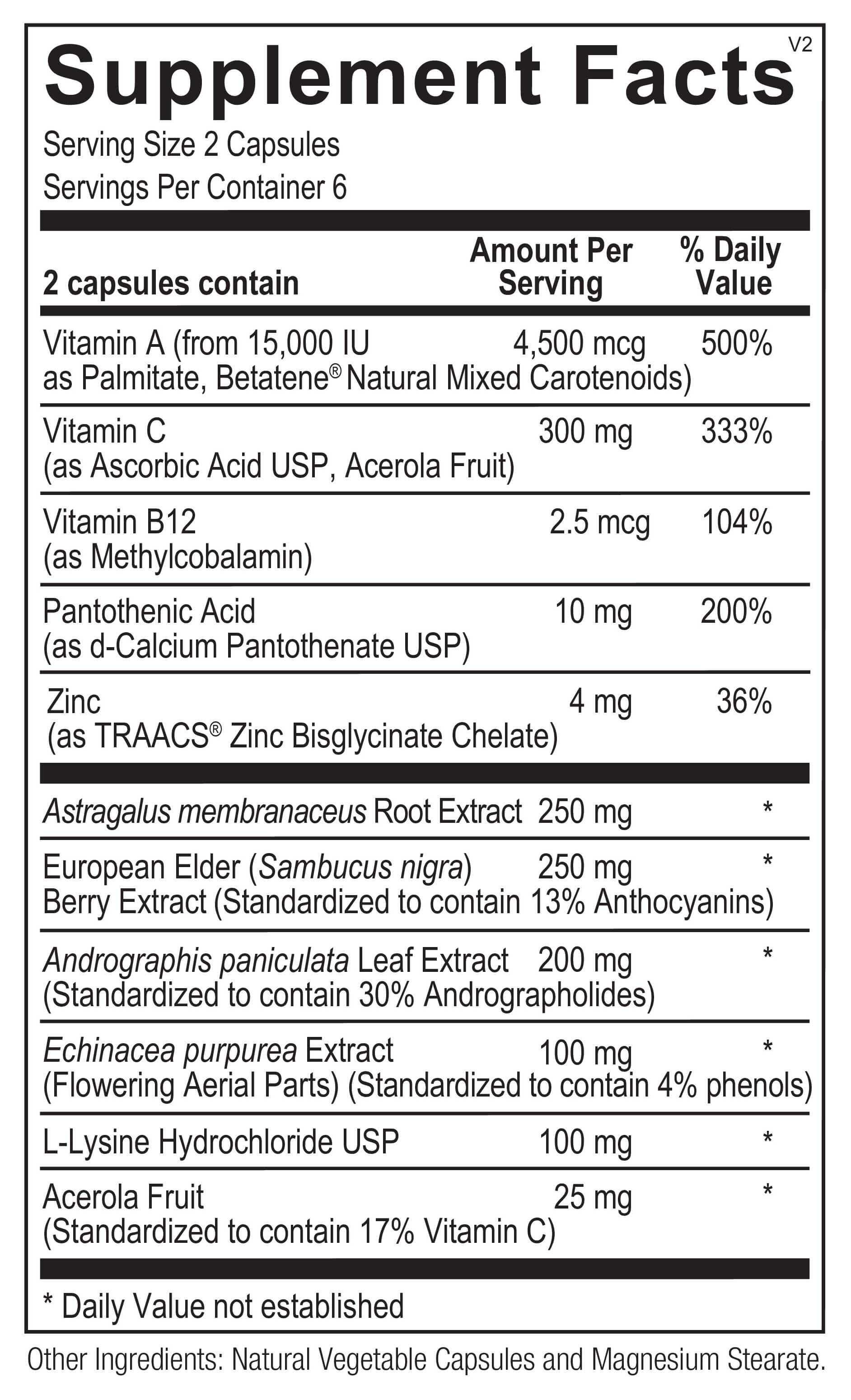Ortho Molecular Viracid - 10 Blister Packs (12 Capsules ea)|Oakway Naturals