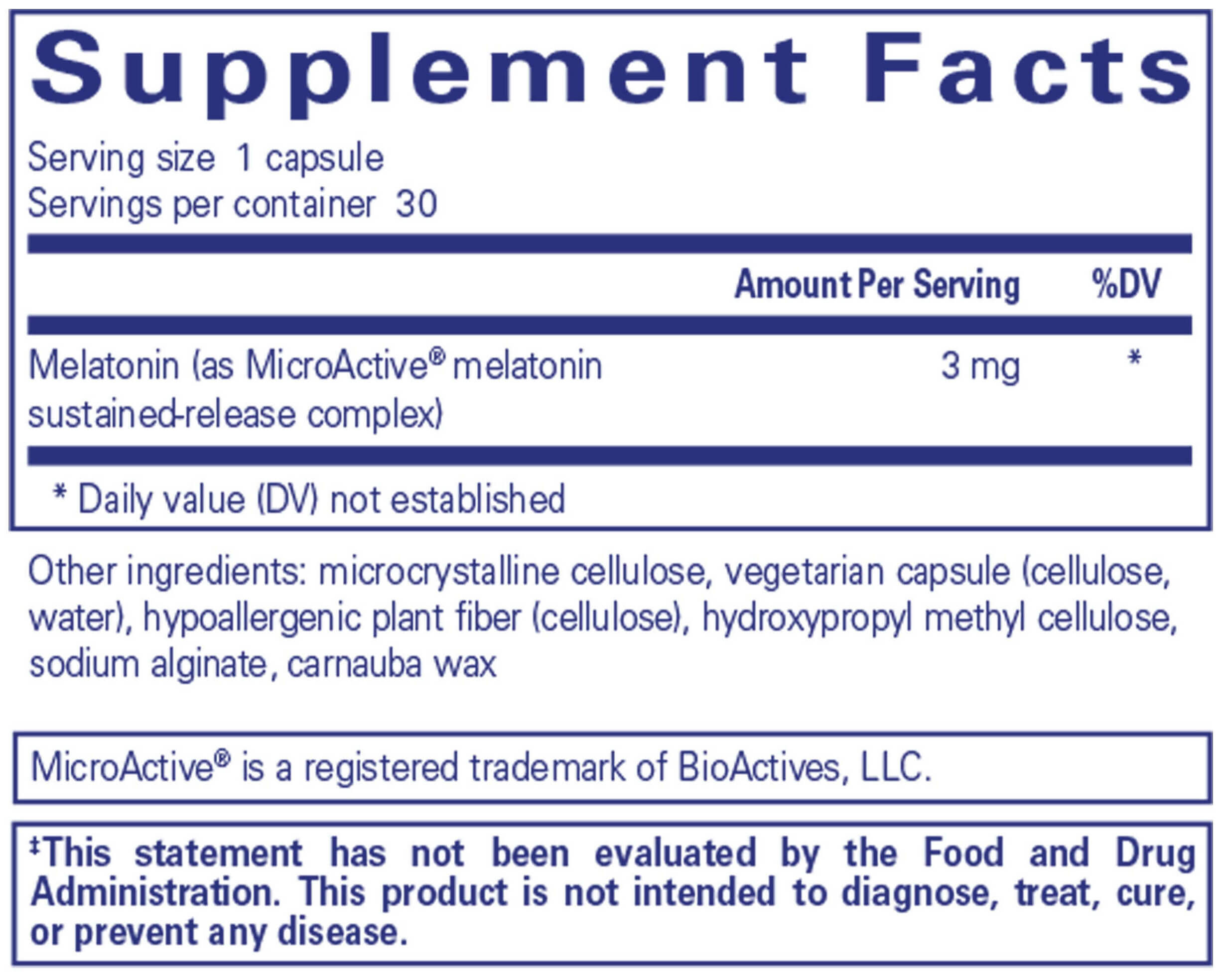 Pure Encapsulations Melatonin-SR - 60 Capsules|Oakway Naturals
