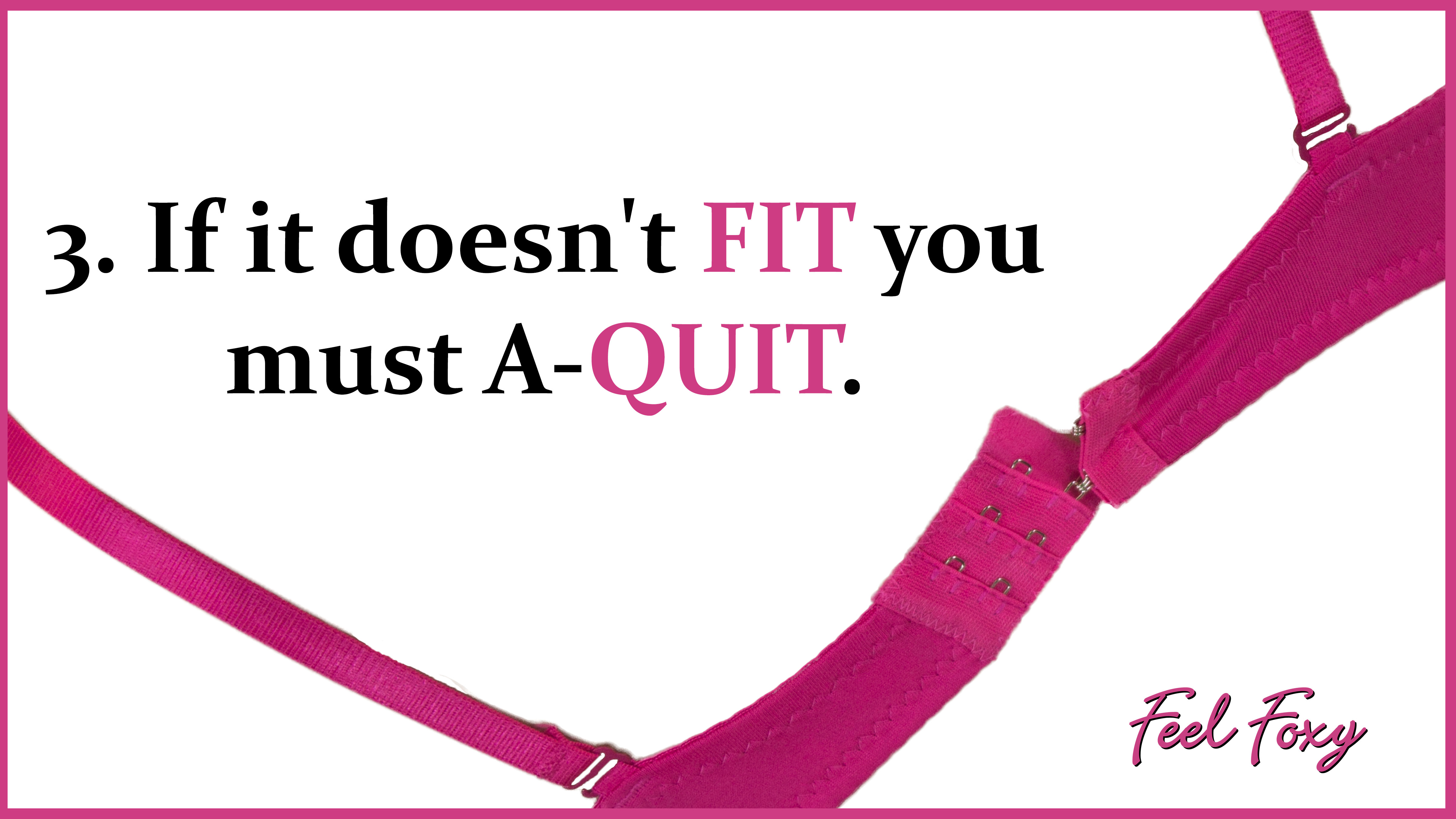 10 Things You Need To Know About Your Bra - Feel Foxy