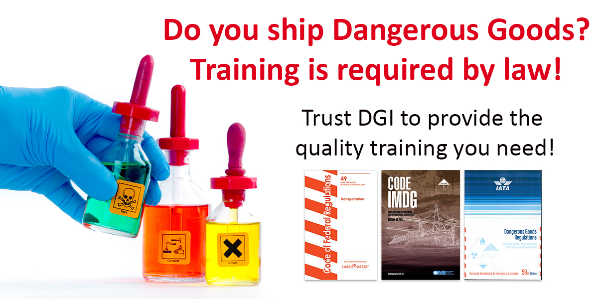 DGI Training | Dangerous Goods Transportation Training, Hazardous ...