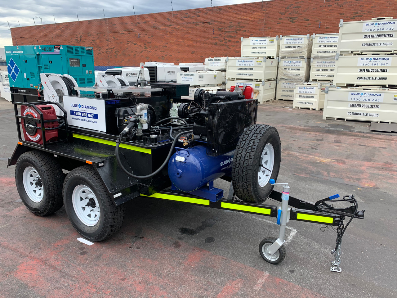 Custom Built Service Trailer for Sale | Blue Diamond