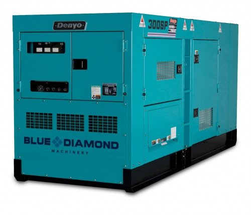 DENYO Diesel Generator 300KVA - 3 Phase - DCA-300SPK3 | Blue Diamond