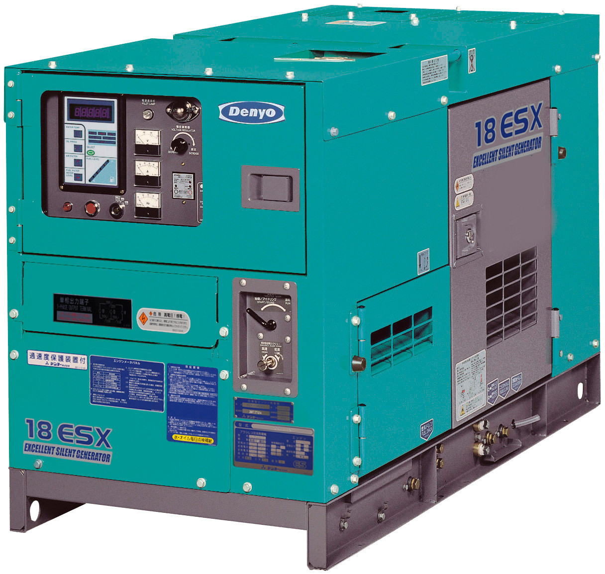 DENYO 18KVA Diesel Generator - 1 Phase - DCA-18ESX | Blue Diamond