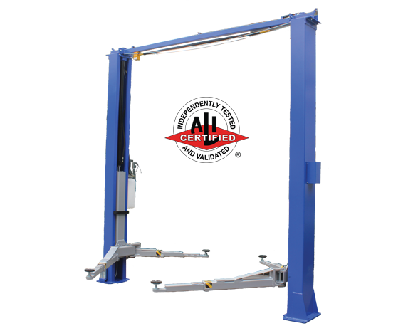 Ideal TP10KAC-DX Asym. 10,000lb Capacity 2 Post Lift (TP10KAC-DX)