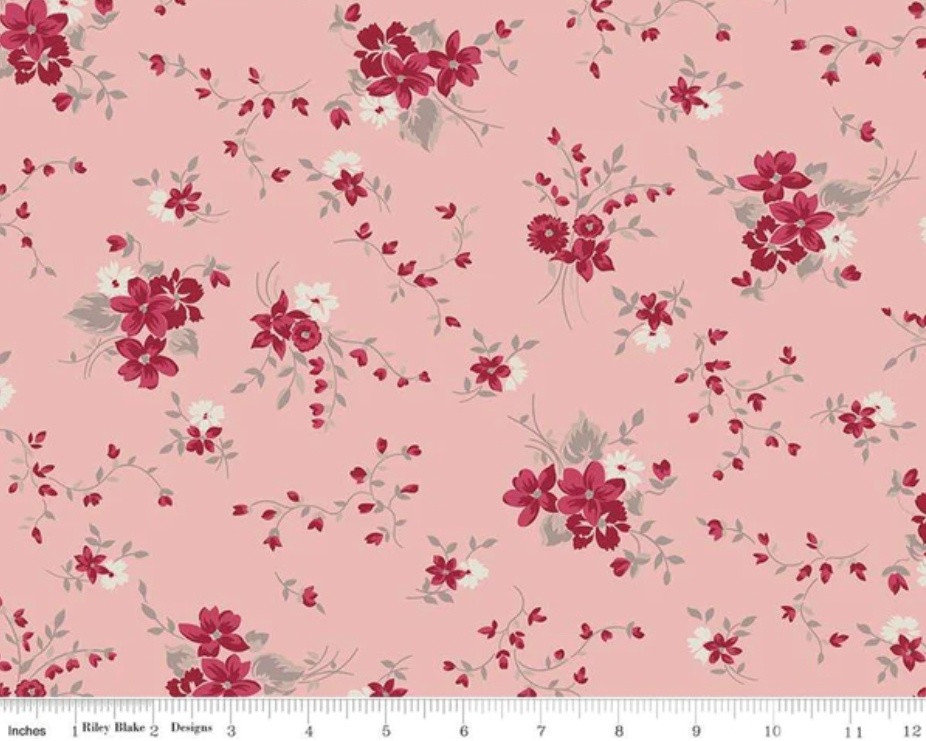 Heartfelt - Rose Trellis Pink from Riley Blake Fabric - JAQS Fabrics Heartfelt - Rose Trellis Pink from Riley Blake Fabric - JAQS Fabrics