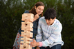 Learn how to play a Jenga® GIANT™ game with dice - Art's Ideas