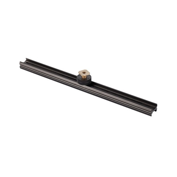 Fotolux Cold Shoe Rail with Double Ring Lock Cold Shoe (30cm)