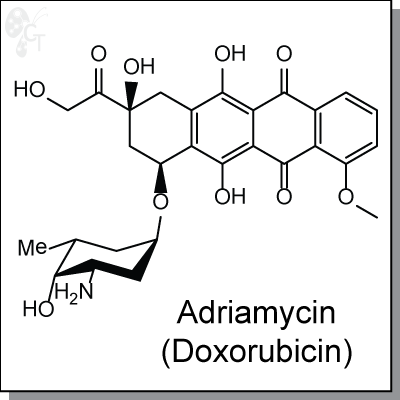 doxorubicin hydrochloride chemical structure