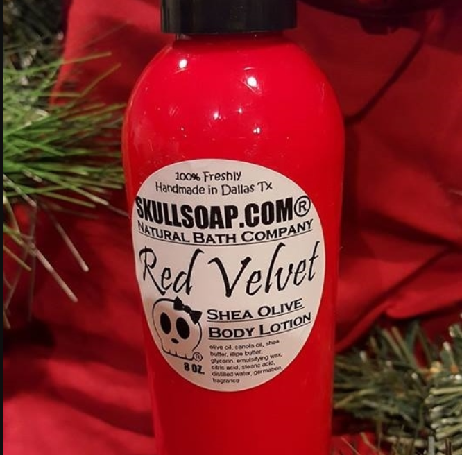 Red Velvet Lotion - Skullsoap.com