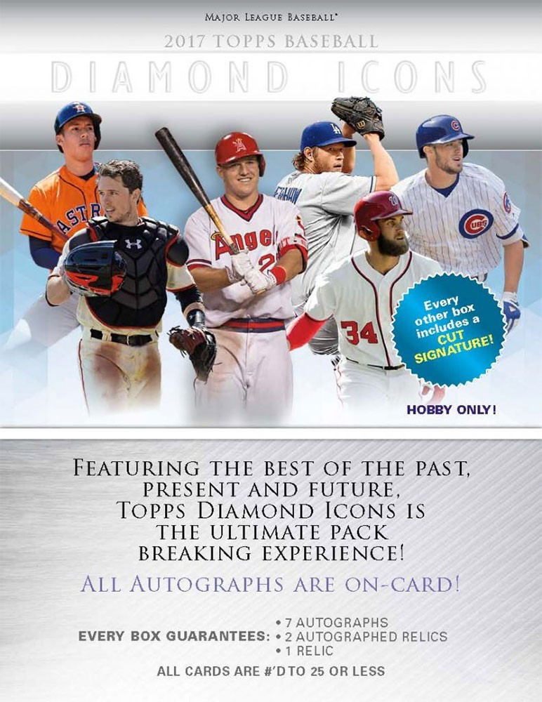 2017 Topps Diamond Icons Baseball Box
