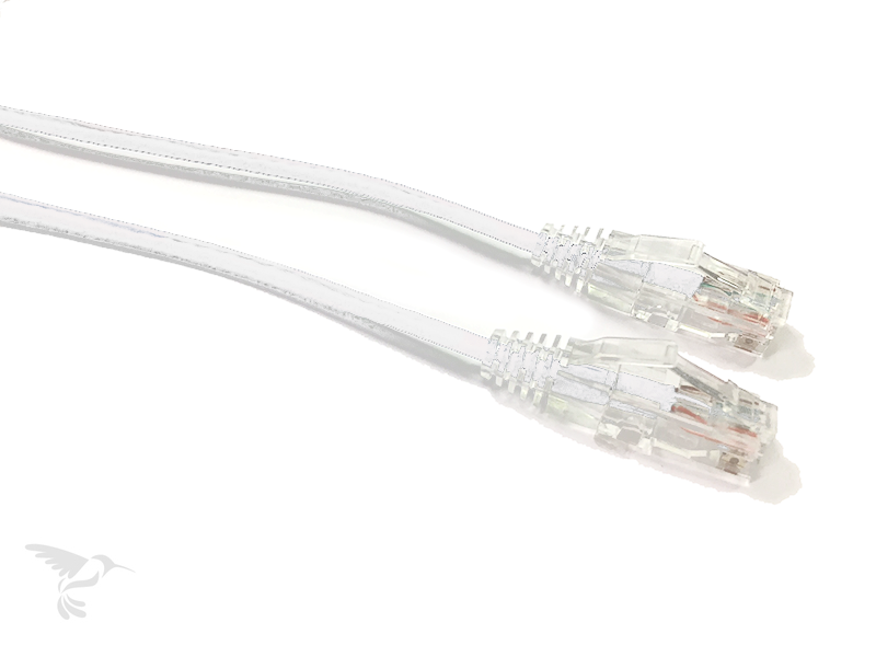 Cat6 Cable Price - Thin Ethernet Cable White 14ft On Sale