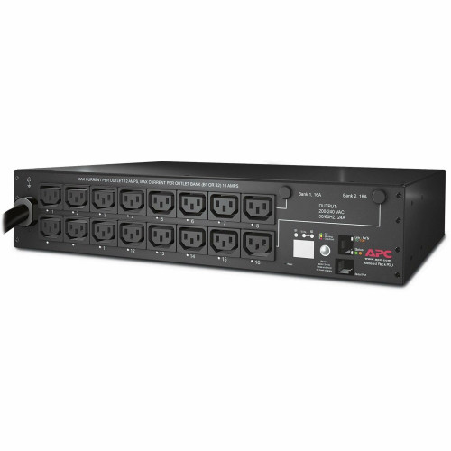 APC by Schneider Electric Rack PDU, Switched, 2U, 30A, 208V - AP7911B