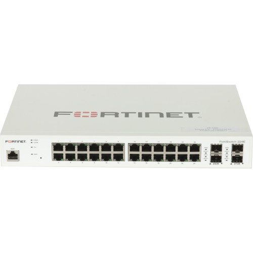 Fortinet FortiSwitch 224E 24 Port Layer 2/3 Gigabit Ethernet Switch ...