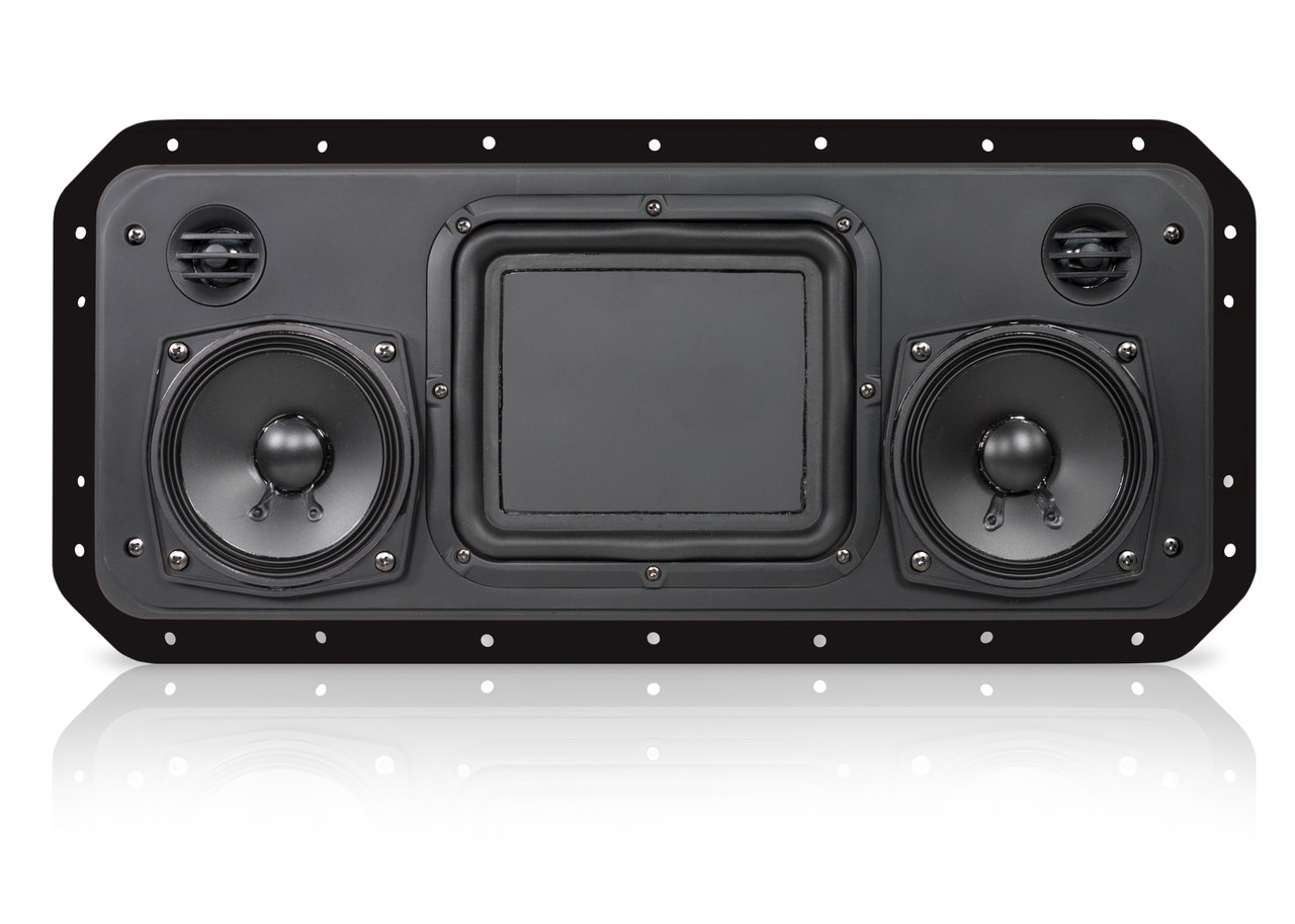 Fusion Sound-Panel All-In-One Shallow Mount Speaker System (Black)