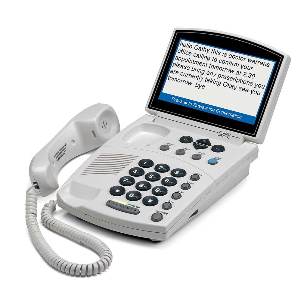 Shop CapTel 840i Captioned Phone Online for Low Vision
