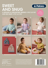 Patons Knitting Pattern - Sweet and Snug (8034)