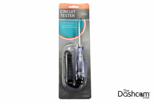 Automotive Test Light, Simple 12-24v DC Circuit Tester for Dashcam