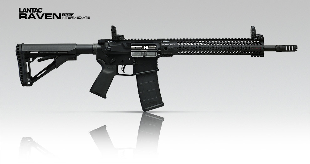 LANTAC™ RAVEN™ Rifle in .223 Wylde. 14.5'' 1:7 Twist Barrel ...